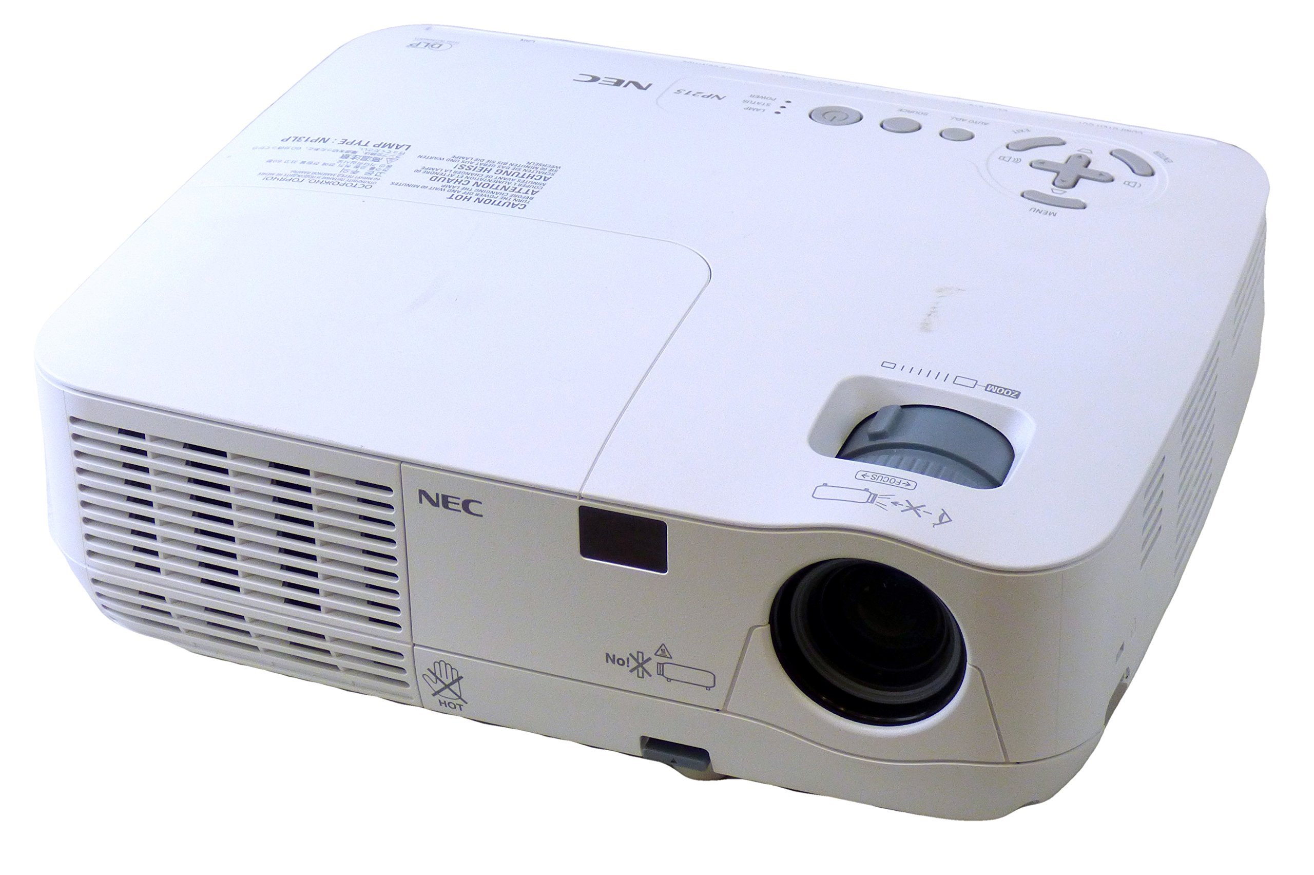NEC NP215 2500-Lumen DLP 3D-Ready Mobile Projector