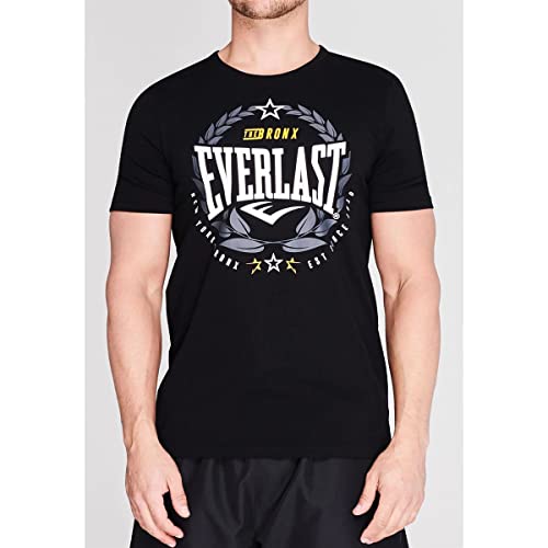 Everlast Men's Laurel Short-Sleeve Tee Black S