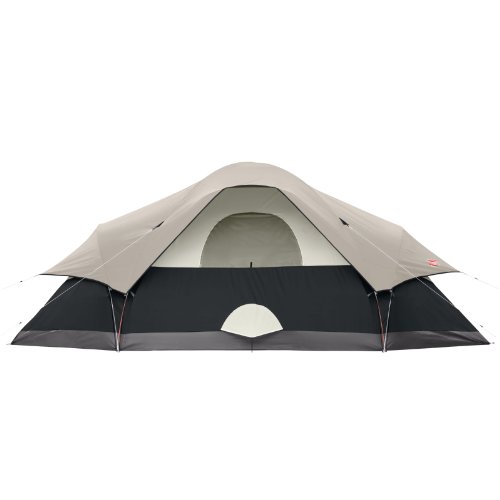 Coleman 8-Person Tent for Camping | Red Canyon Car Camping Tent, Black