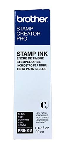 1/Pack Stamp Creator Rubber Stamp Ink Refill (Black) for Brother SC2000 StampCreator
