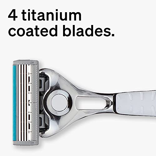 Schick Quattro Titanium Razor β Schick Quattro, Quattro Razor, Titanium Razor with 3 Refill Blades