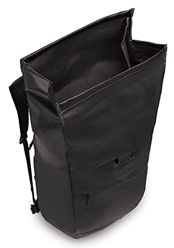 Osprey Transporter Roll Top Laptop Backpack, Black