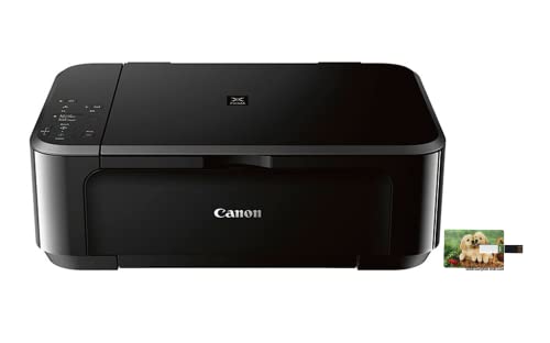 Canon PIXMA MG36 20 Wireless All-in-One Color Inkjet Printer with Mobile and Tablet Printing, 4800 x 1200 dpi6, Auto Duplex Printing, Borderless Photos, Black, 32GB Durlyfish USB Card, PIXMA MG3620