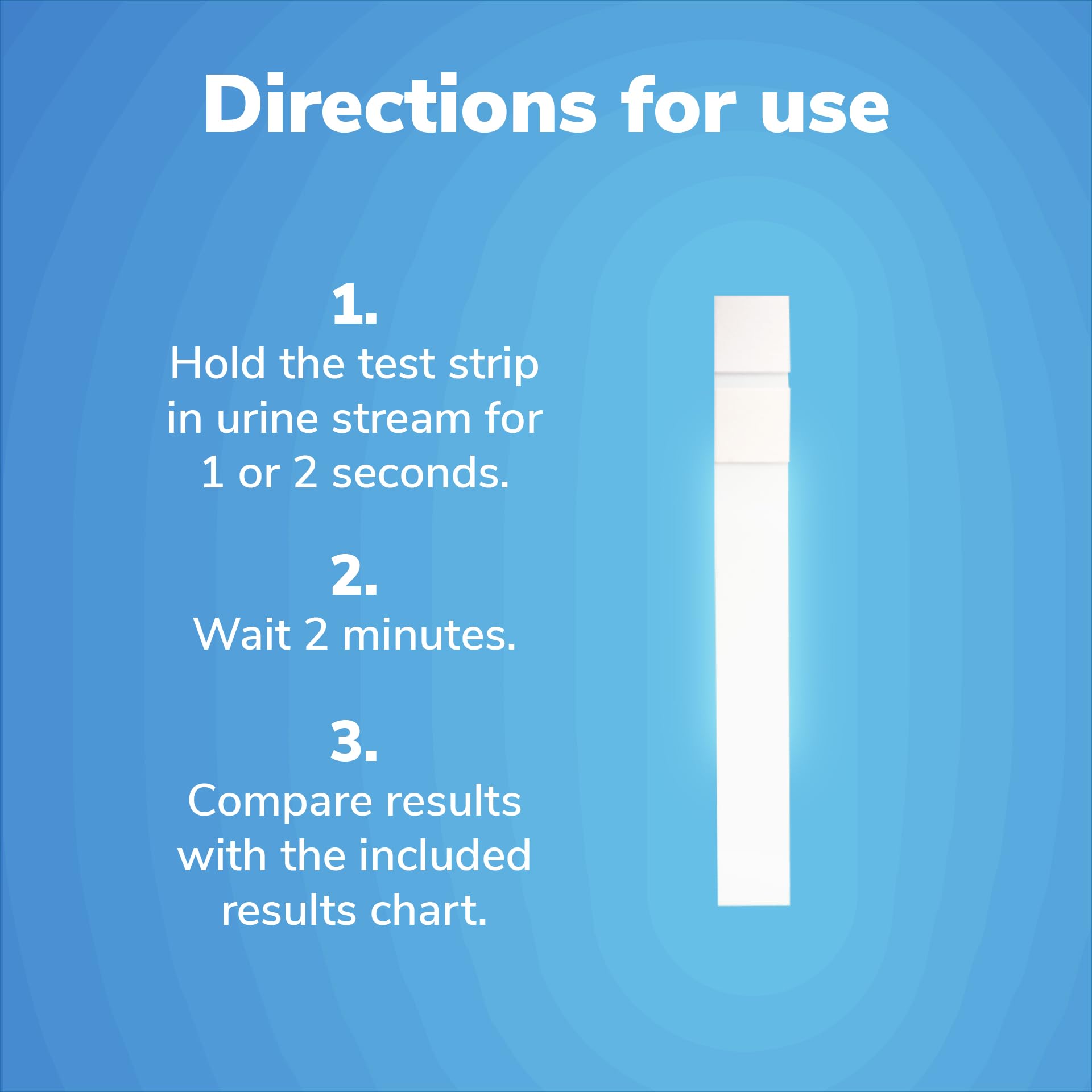 Utiva UTI Test Strips β Home Test Kit for Urinary Tract Infection β Clinically Accurate Results in 2 Minutes β Urine Test Strips for Women and Men, 3 Individual at Home UTI Tests