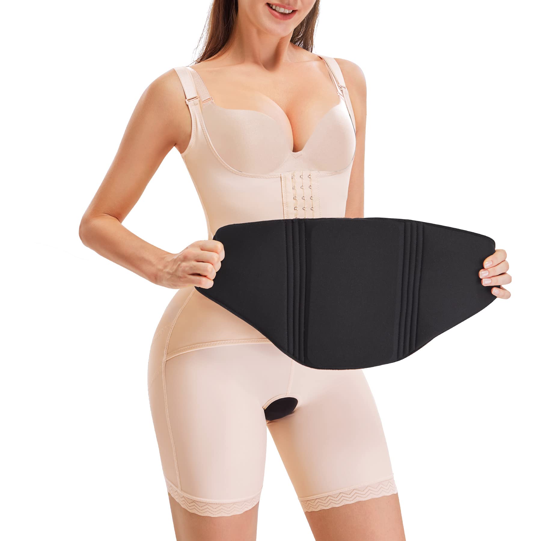 MICOHPKLE Tummy Control Foam Pad (Black)