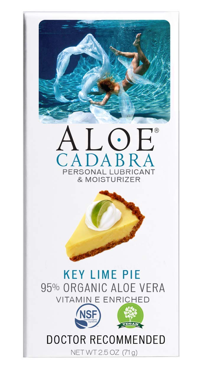 Aloe Cadabra Variety Pack Personal Lubricant, Travel Bundle, Organic Aloe Lube for Men, Women, and Couples, Non-Staining, pH Balanced (Naked Strawberry, Orange Cream, Key Lime Pie, 3 Pack, 2.5 Ounces)