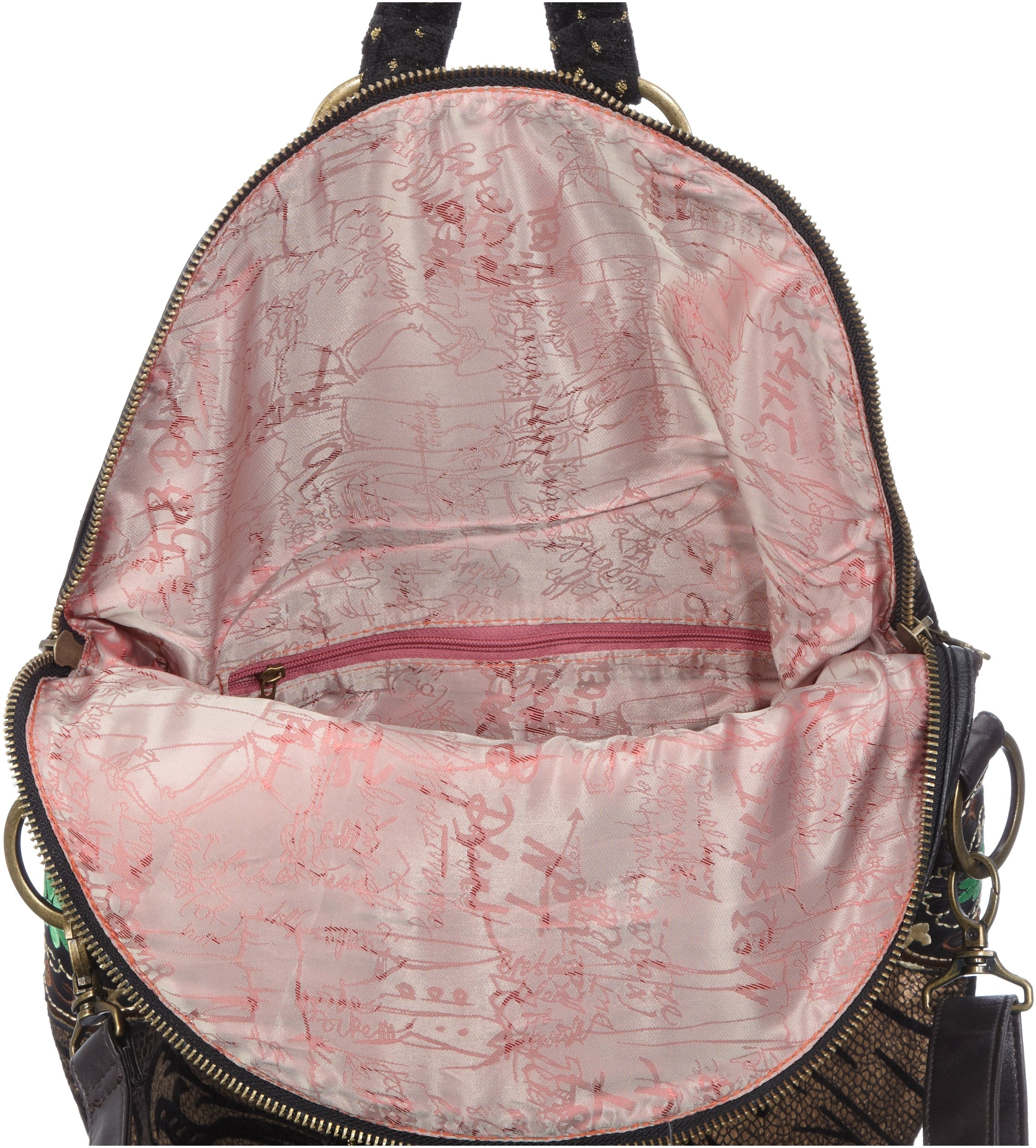 Desigual Bols Cocodrilo 27X5L04/2000 Women's Handbag