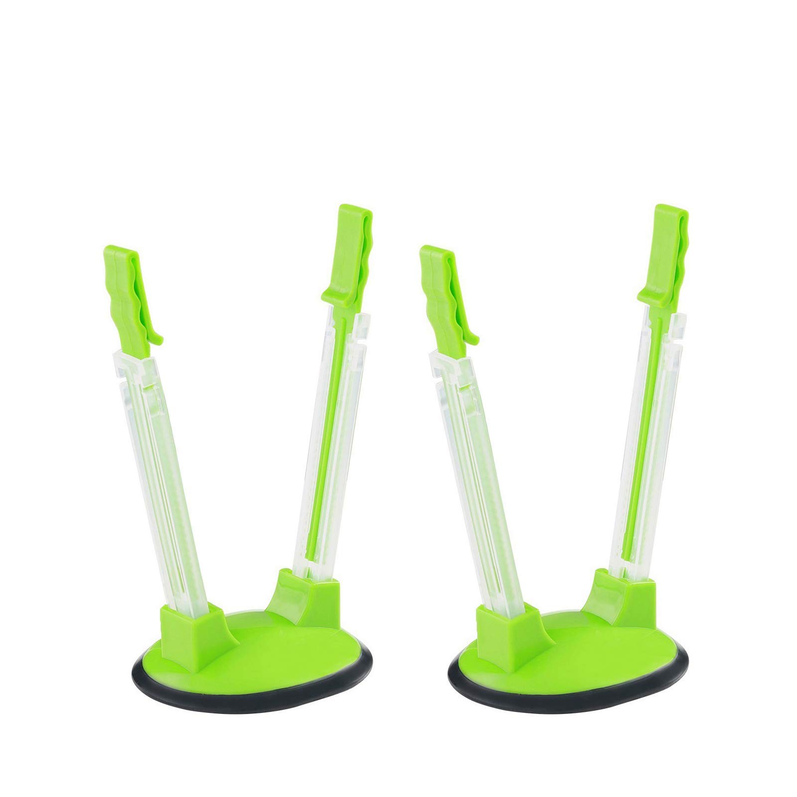 TAO Cicada Baggy Rack-Pack of 2 Hand Free Storage Bags Clip, Plastic bag bracket,No-hands Food Storage Bag Holders
