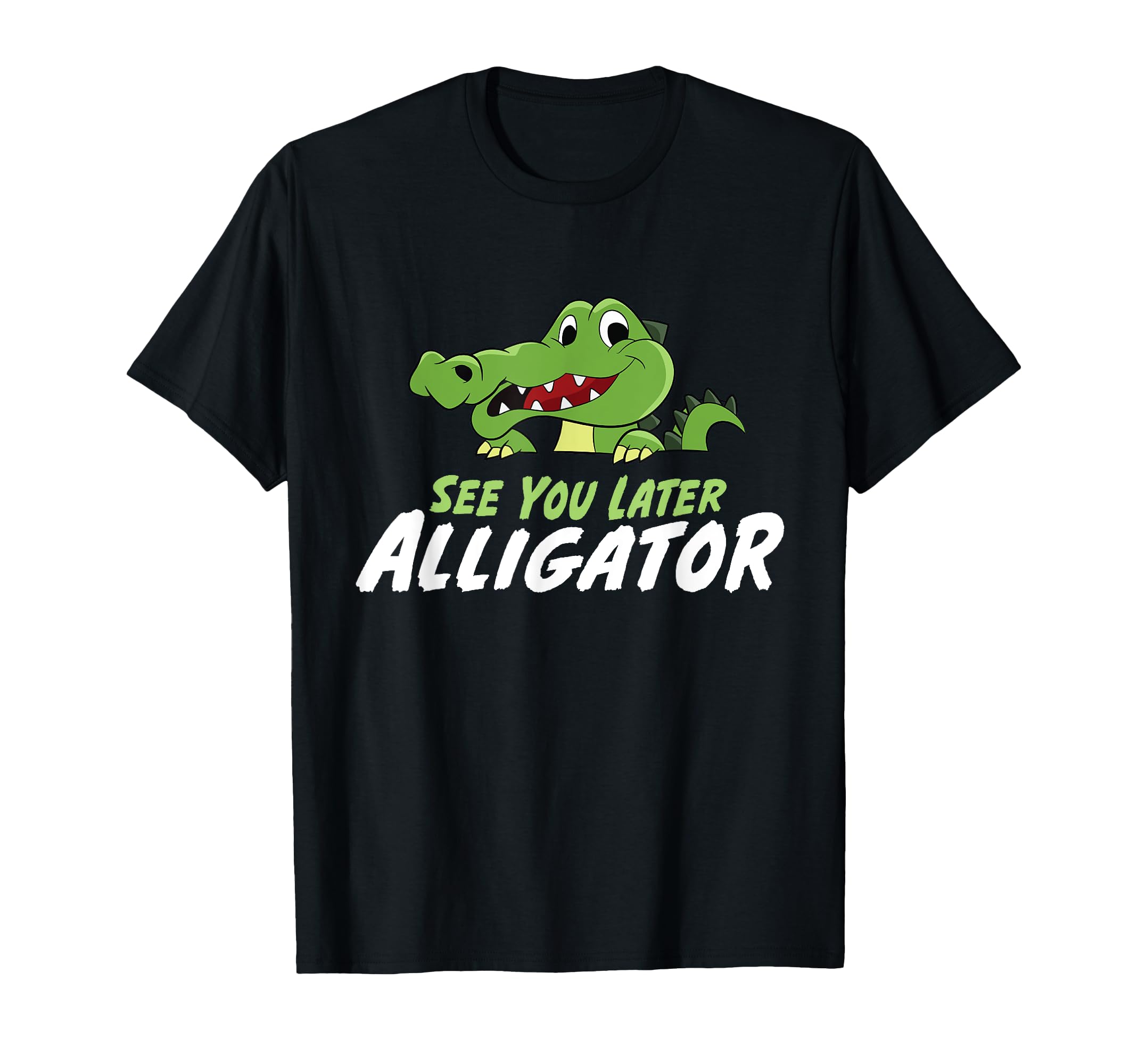 Funny Crocodile See You Later Alligator T-Shirt