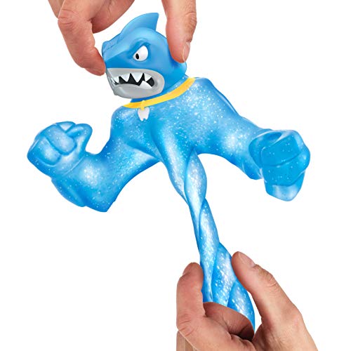 Heroes of Goo Jit Zu - 2 Pack of Glow in The Dark Action Figures, Thrash Vs Rockjaw
