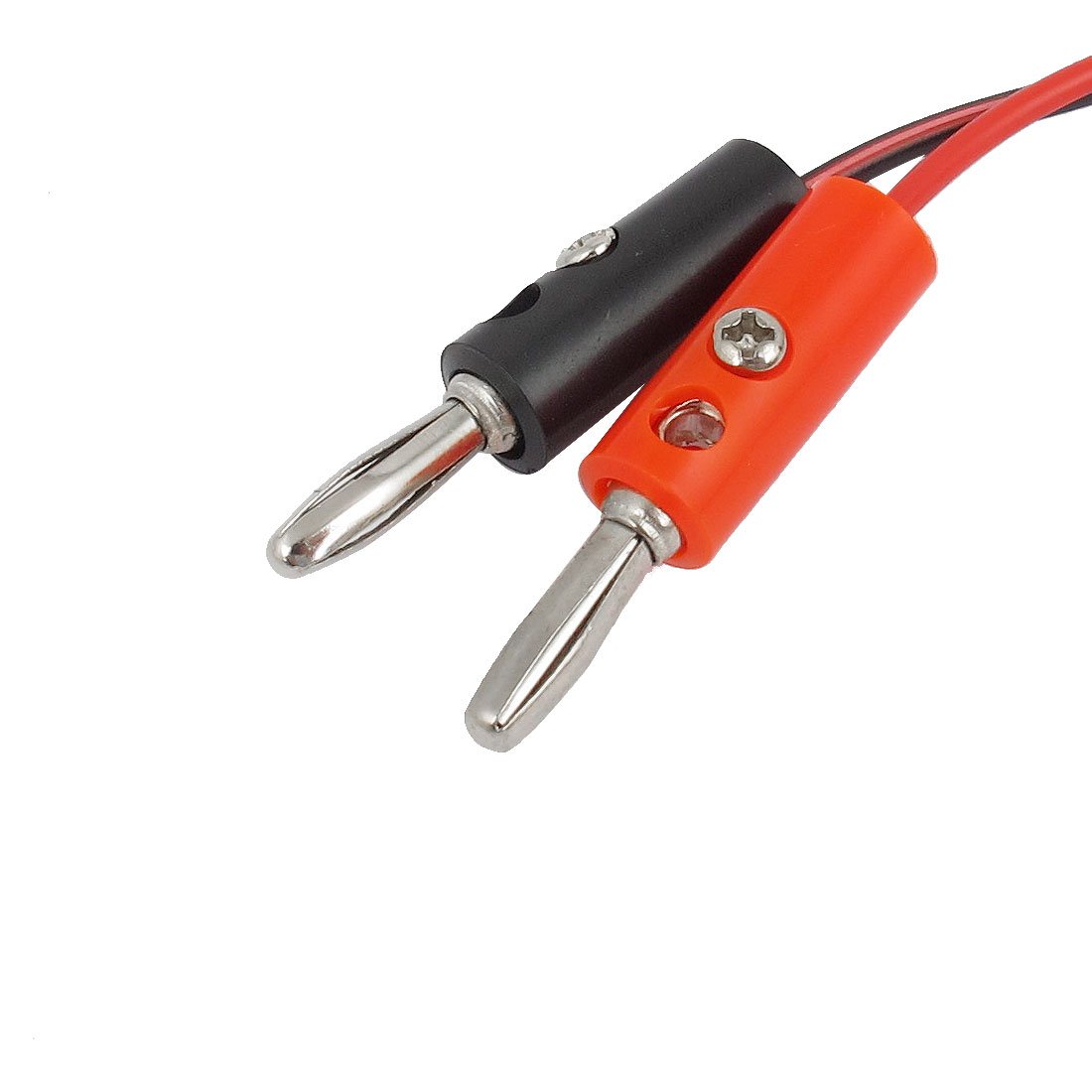 IIVVERR Multimeter Power Supply Alligator Clip to Banana Test Lead Cable 1.5M 2PCS (Pinza de cocodrilo para fuente de alimentación del multímetro para cable de prueba de banano, 1.5M 2PCS