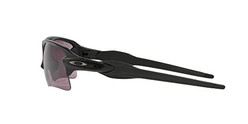 Oakley SI Men's OO9188 Flak 2.0 XL Rectangular Sunglasses, Matte Black/Prizm Grey, 59 mm