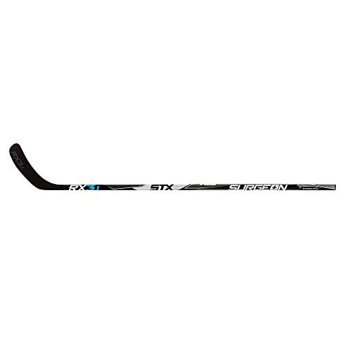 STX Ice Hockey Surgeon RX3 Hockey Stick, Senior, Right, 75, X92 , Black/Blue