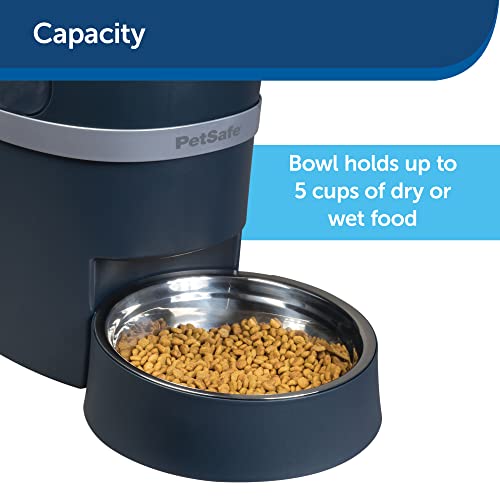PetSafe Stainless Steel Cat and Dog Bowl – Replacement or Backup Bowl During Cleanings – Compatible with PetSafe Healthy Pet Simply Feed and PetSafe Smart Feed Automatic Cat Feeders and Dog Feeders