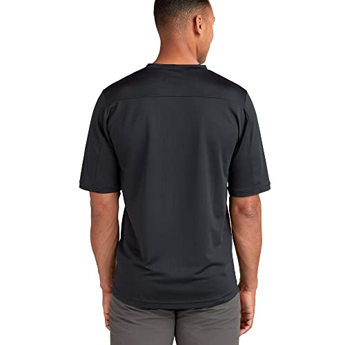 Dakine Mens Syncline Short Sleeve Mountain Biking Jersey, Black, XX-Large