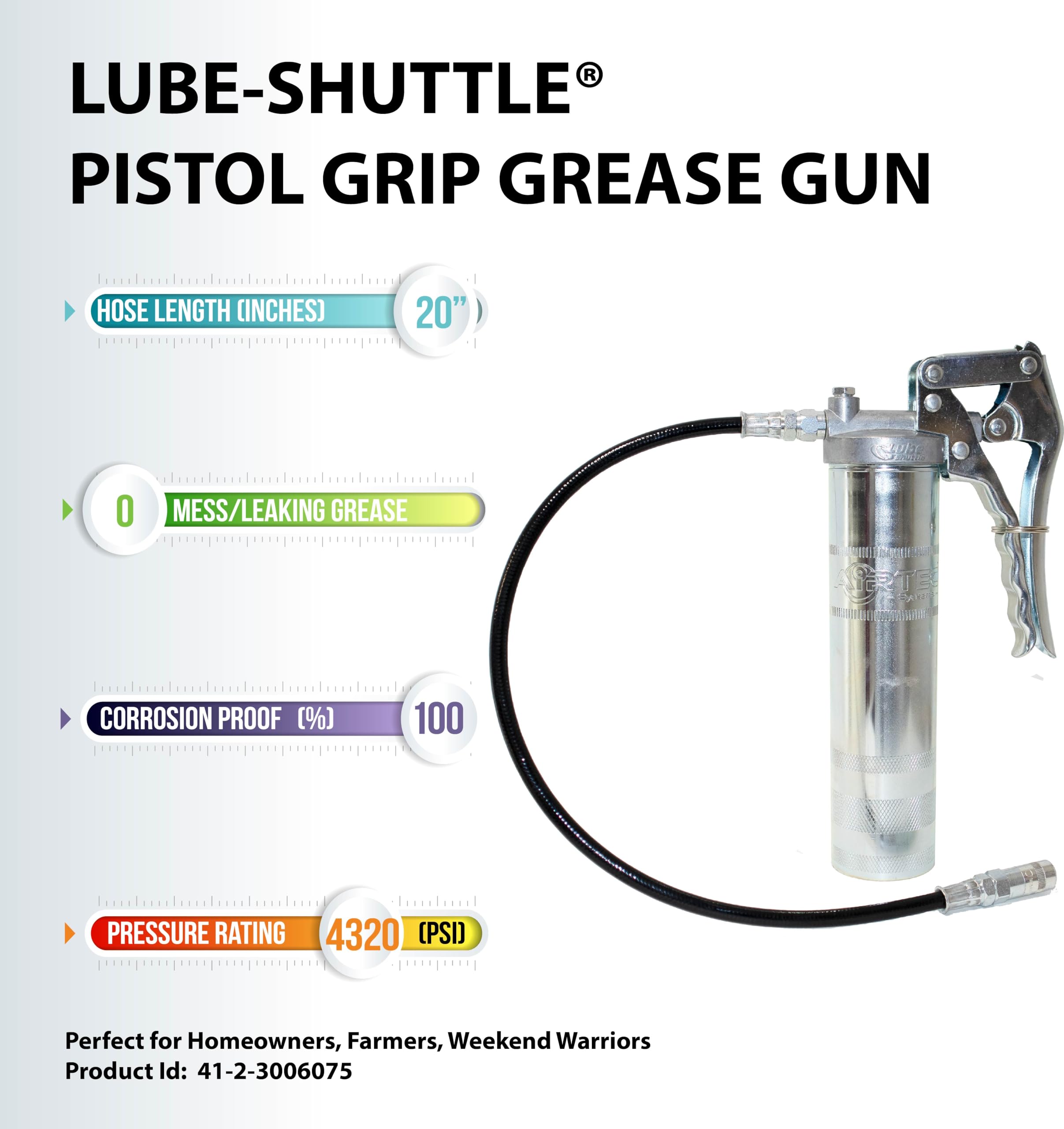 Lube-Shuttle® Lawnmower Greasing Kit