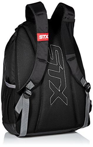 STX Lacrosse AS BPSD BK/XX Sidewinder Lacrosse Backpack, Black