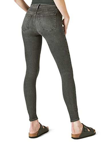 Lucky Brand womens Uni Fit High Rise Skinny Jeans, Global Grey, 4 US