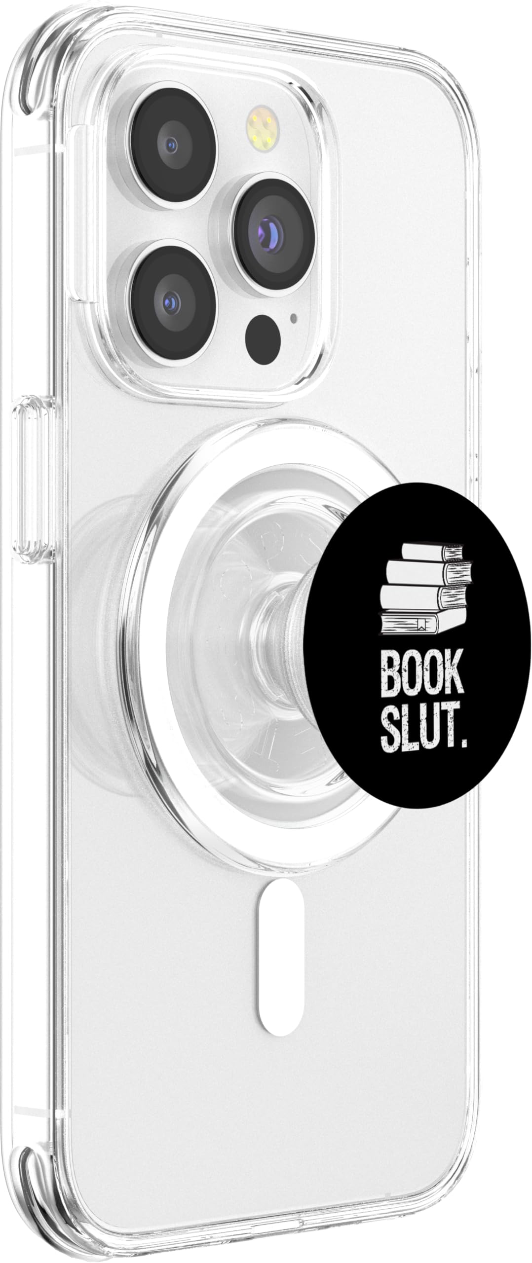 Book Slut Reading Gift - Love Books For Library Bookworm PopSockets Grip and Stand for Phones and Tablets PopSockets PopGrip for MagSafe