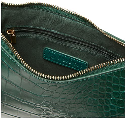 The Drop Women's Melanie Small Shoulder Bag, Dark Green, One Size