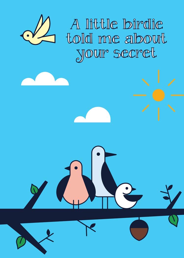 You Are A Slut: Secret Scrooge Mean Greeting Card - Perfect for that person that has done you dirty or just needs to be put in their place