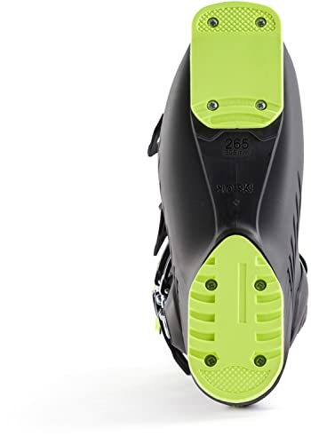 Rossignol Hi-Speed 100 Hv Boots, Color: Black Yellow, Size: 305 (RBL2130-305)