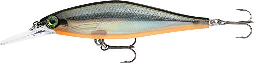Rapala Shadow Rap Shad Deep Hard Bait Lure, Freshwater, Size 09, 3 1/2" Length, 5'-6' Depth, Halloween, Package of 1