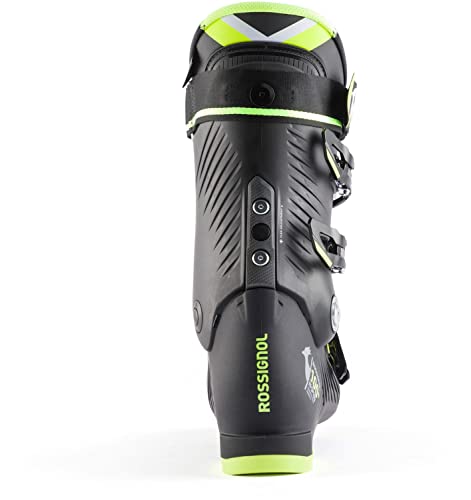 Rossignol Hi-Speed 100 Hv Boots, Color: Black Yellow, Size: 305 (RBL2130-305)