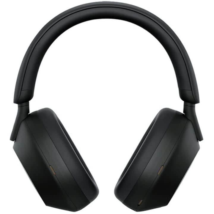 Sony WH-1000XM5 Noise Canceling Wireless Over-Ear Headphones (Black) & Case (Renewed)