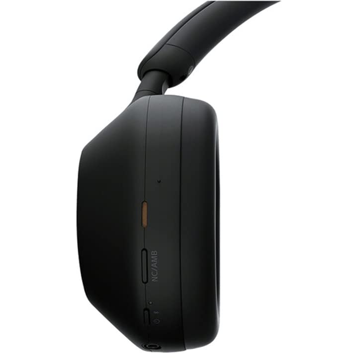 Sony WH-1000XM5 Noise Canceling Wireless Over-Ear Headphones (Black) & Case (Renewed)