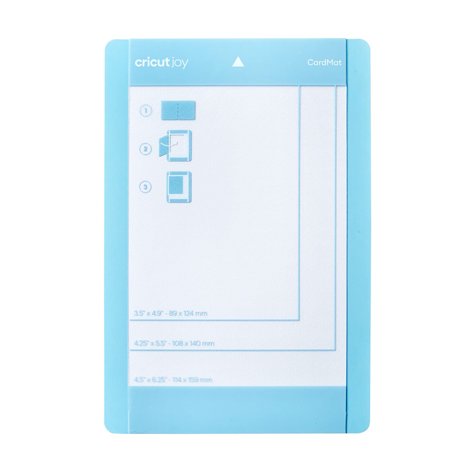 Cricut Joy Card Mat, 4.5" x 6.25", Crafting Mat for All Cricut Joy Cards, Reusable Card Mat with Clear Protective Film, Customize Cards Quickly, Compatible with Cricut Joy Cutting Machine