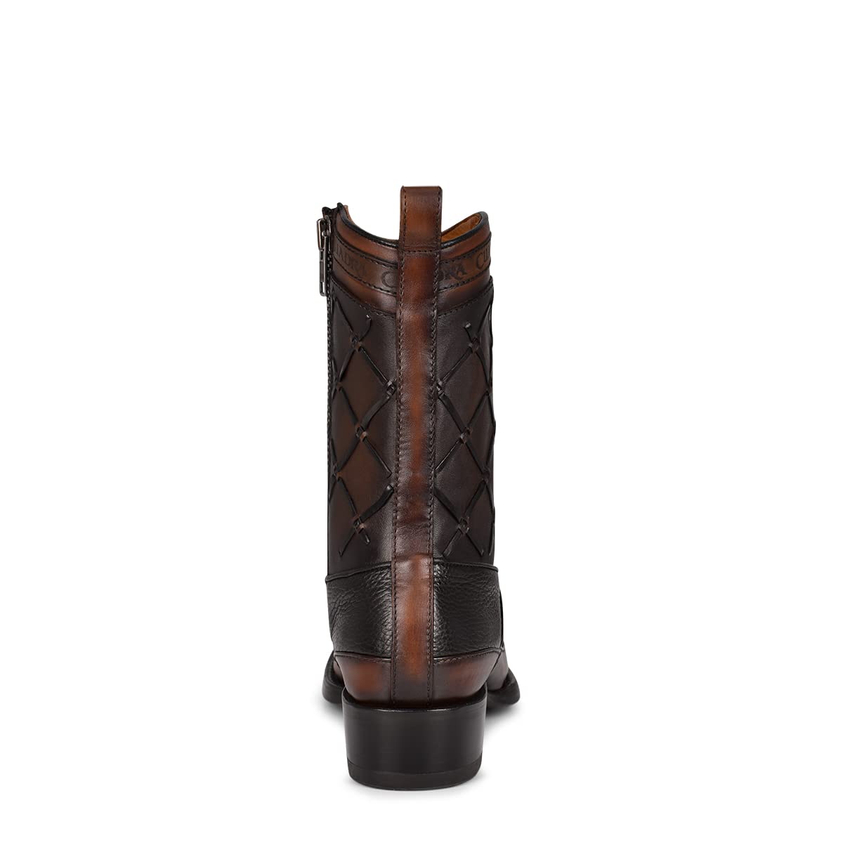 Cuadra Men's Boot in Bovine Leather with Zipper Black, 1J2IRS, Size 9.5