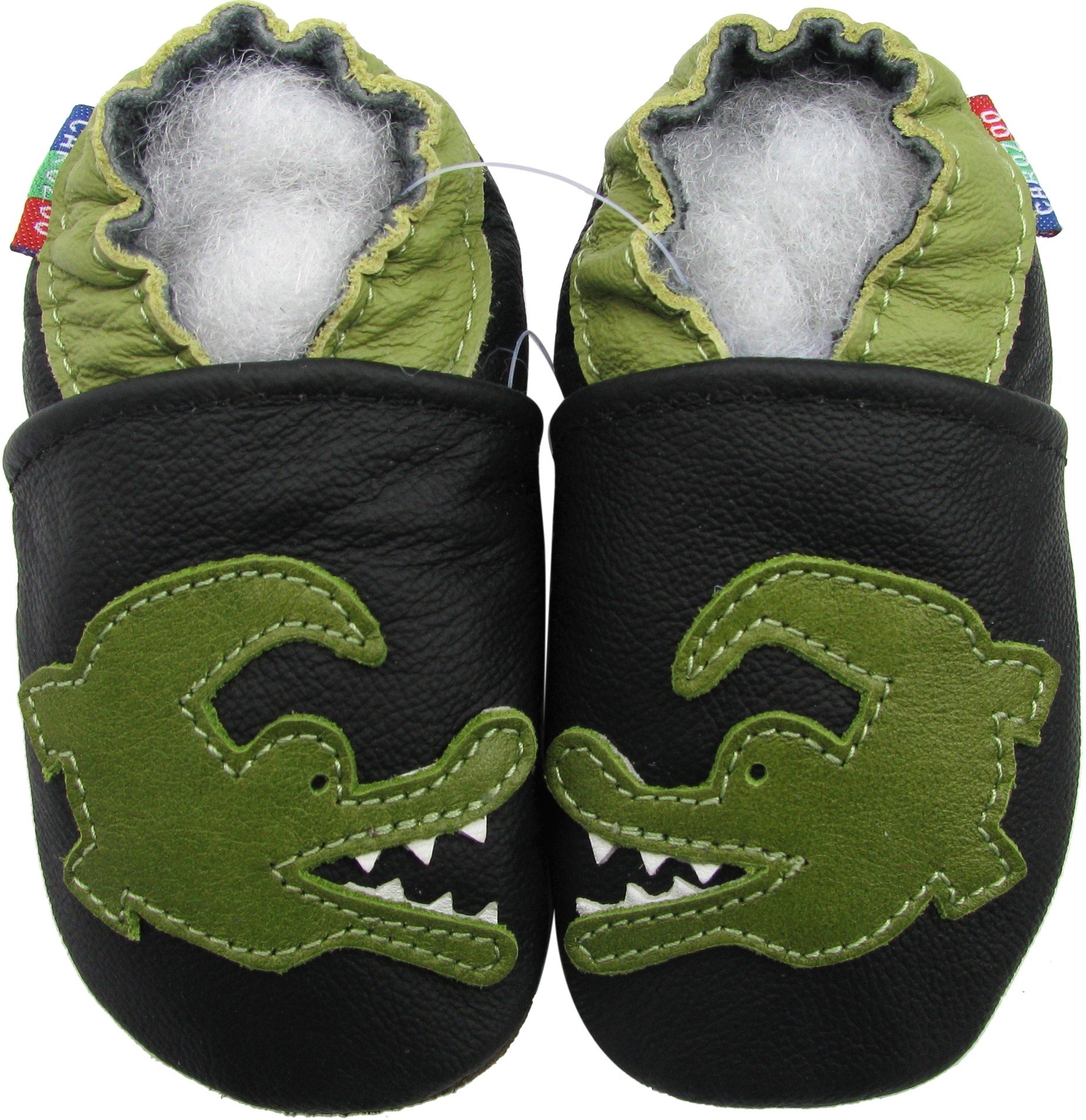 Carozoo Green Crocodile black Alligator 4-5 Years