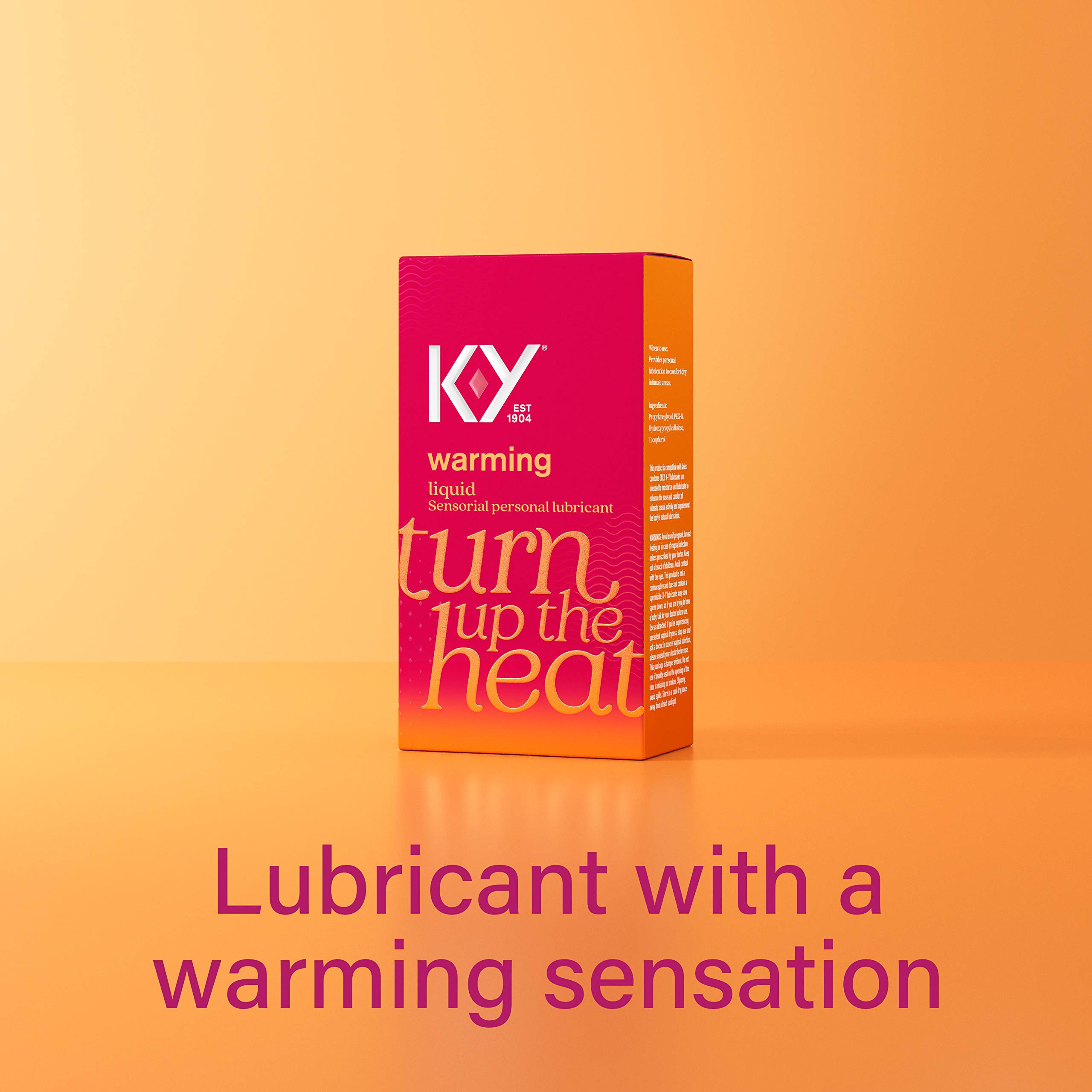 K-Y Warming Liquid Lubricant, 1 oz.(Pack of 2)