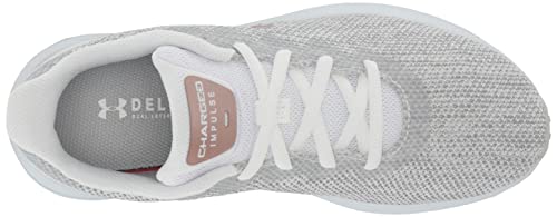Under Armour Women's Charged Impulse 2 Knit Running Shoe, White (105)/White, 7