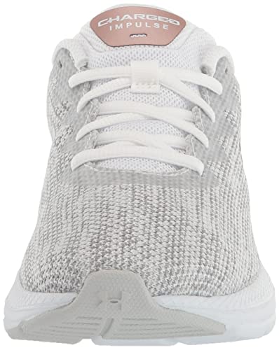 Under Armour Women's Charged Impulse 2 Knit Running Shoe, White (105)/White, 7