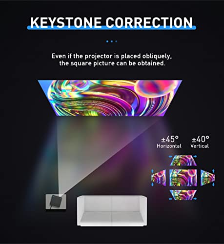 ZYJBM P15 Mini DLP Projector -Compatible Pocket Video Beamer Portable Android Home Theater 3D Proyector