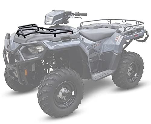 SAUTVS Front Rack Extender for Polaris Sportsman 570 450 H.O. 21-23, Heavy Duty Steel Front Utility Rack Extender for Polaris Sportsman 570 450 H.O. 2021-2023 Accessories (Replace #2884842)