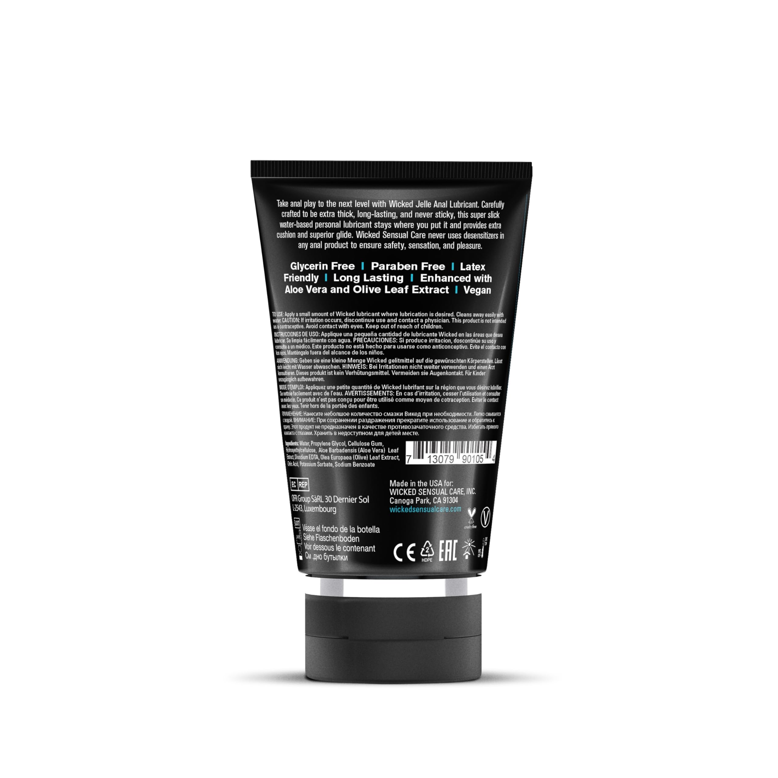 Avila Jelle Water Based Anal Personal Lubricant (120ml)