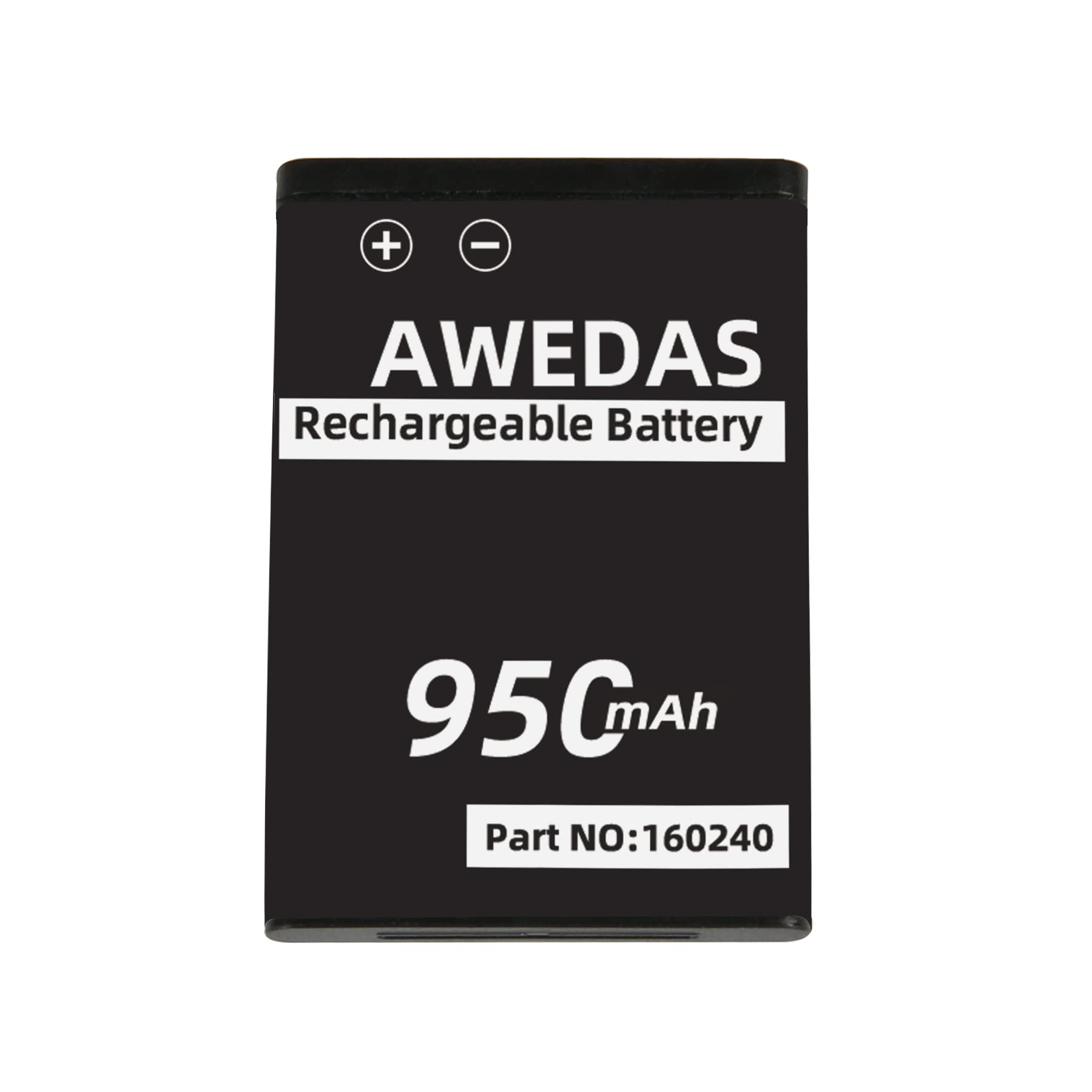 AWEDAS (2Pack) 160240 Replacement Battery 950mAh [Upgraded] for Steelseries 61298RX Arctis Pro Wireless Gaming-Headset Siberia 800 Siberia 840 Steelseries 160240 Gaming-Headset Replacement Battery