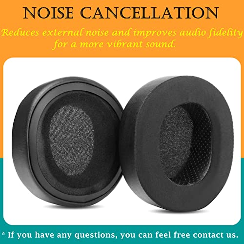 TaiZiChangQin Arctis 7P 7P+ Upgrade Thicker Ear Pads Cushion Memory Foam Replacement Compatible with SteelSeries Arctis 3 5 7 7P 7P+ 9X Arctis Pro/ATH M40X M50X M50XBT Headphone