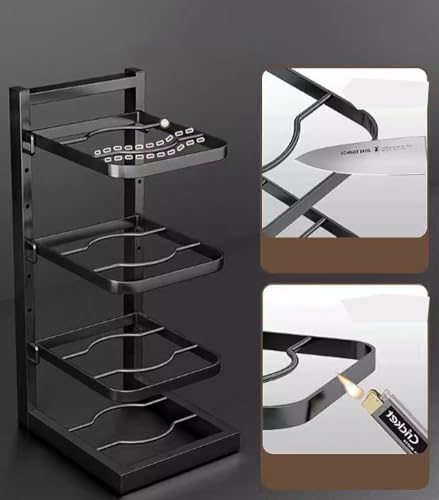 Pots and Pans Organiser Under Sink Storage Adjustable Height,Bathroom Countertop Storage Drawer Rack,for Kitchen Laundry Room Cabinet Basket