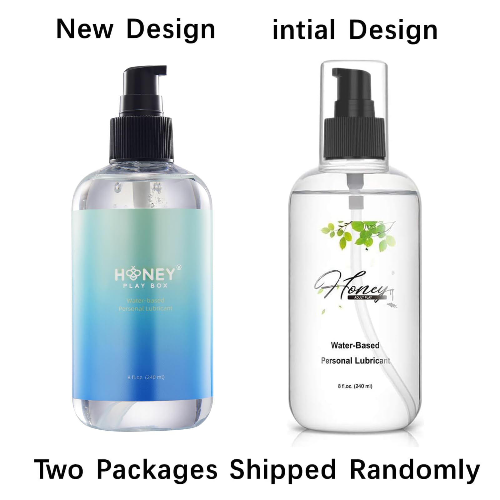 Water Based Personal Lubricant Parabens Free - Clean and Non-Staining, Silky Smooth, Latex Compatible Sex Lube for Men, Women and Couples Pleasure-Enhancing (8 Fl Oz)