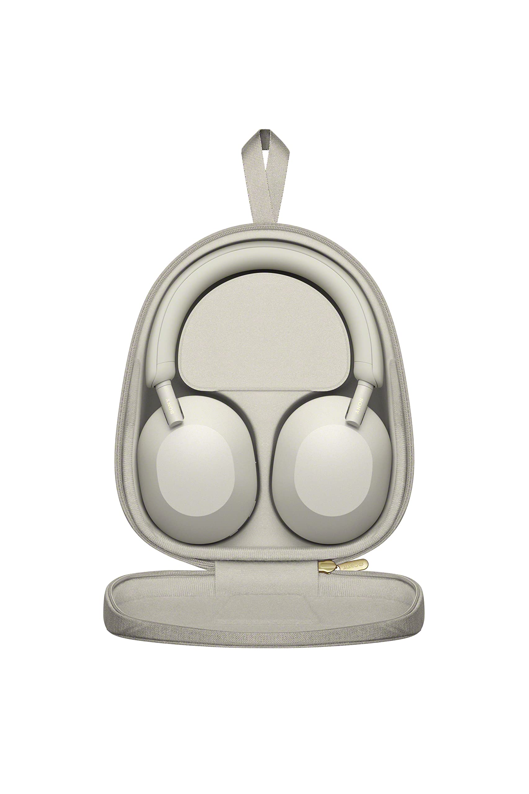 Sony WH-1000XM5S Noise Canceling Wireless Headphones - 30hr Battery Life - Over-Ear Style - Optimized for Alexa and Google Assistant - Built-in mic for Calls - Silver/Gold International Version
