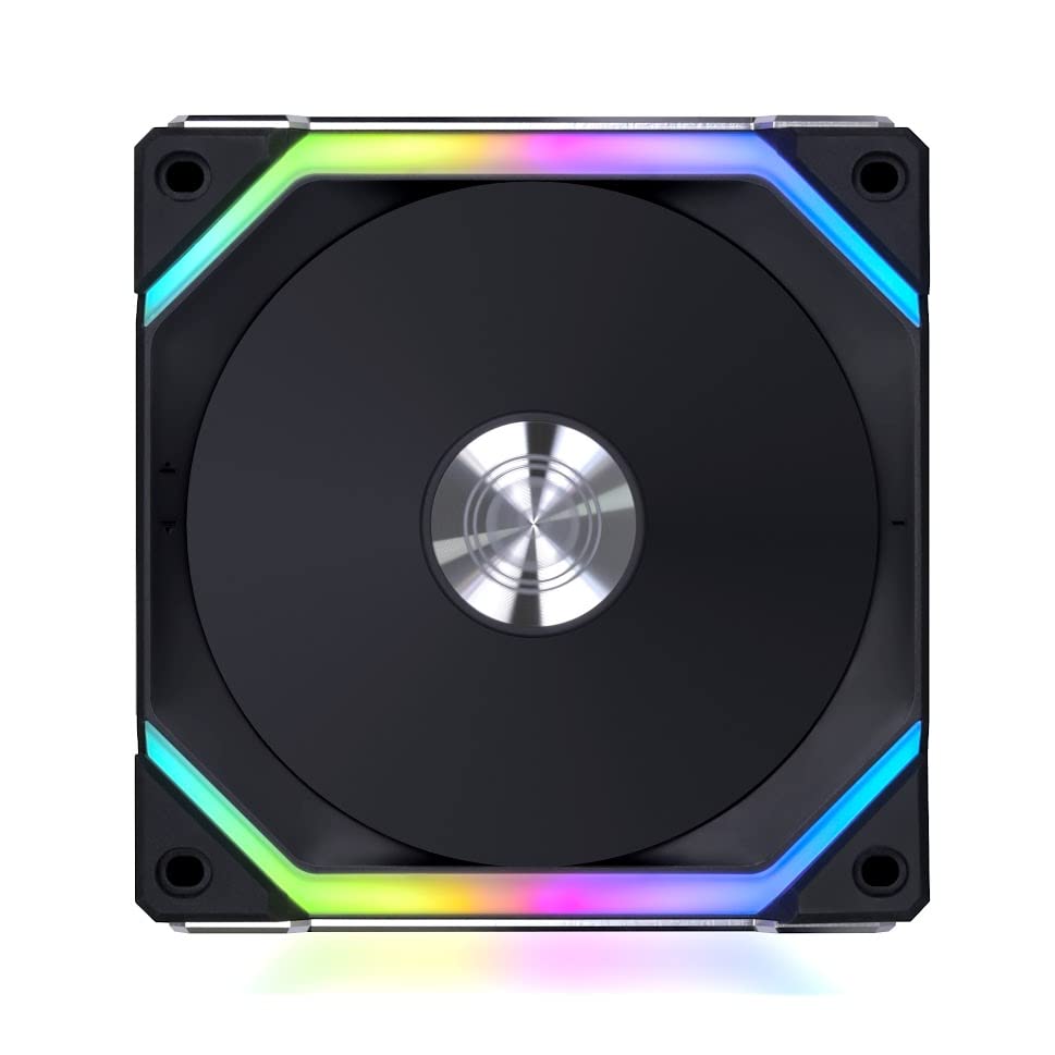 Lian Li UNI FAN SL V2 RGB Revolutionized Daisy-Chain ARGB Fan 120mm Triple Pack Black SL120V2-3B