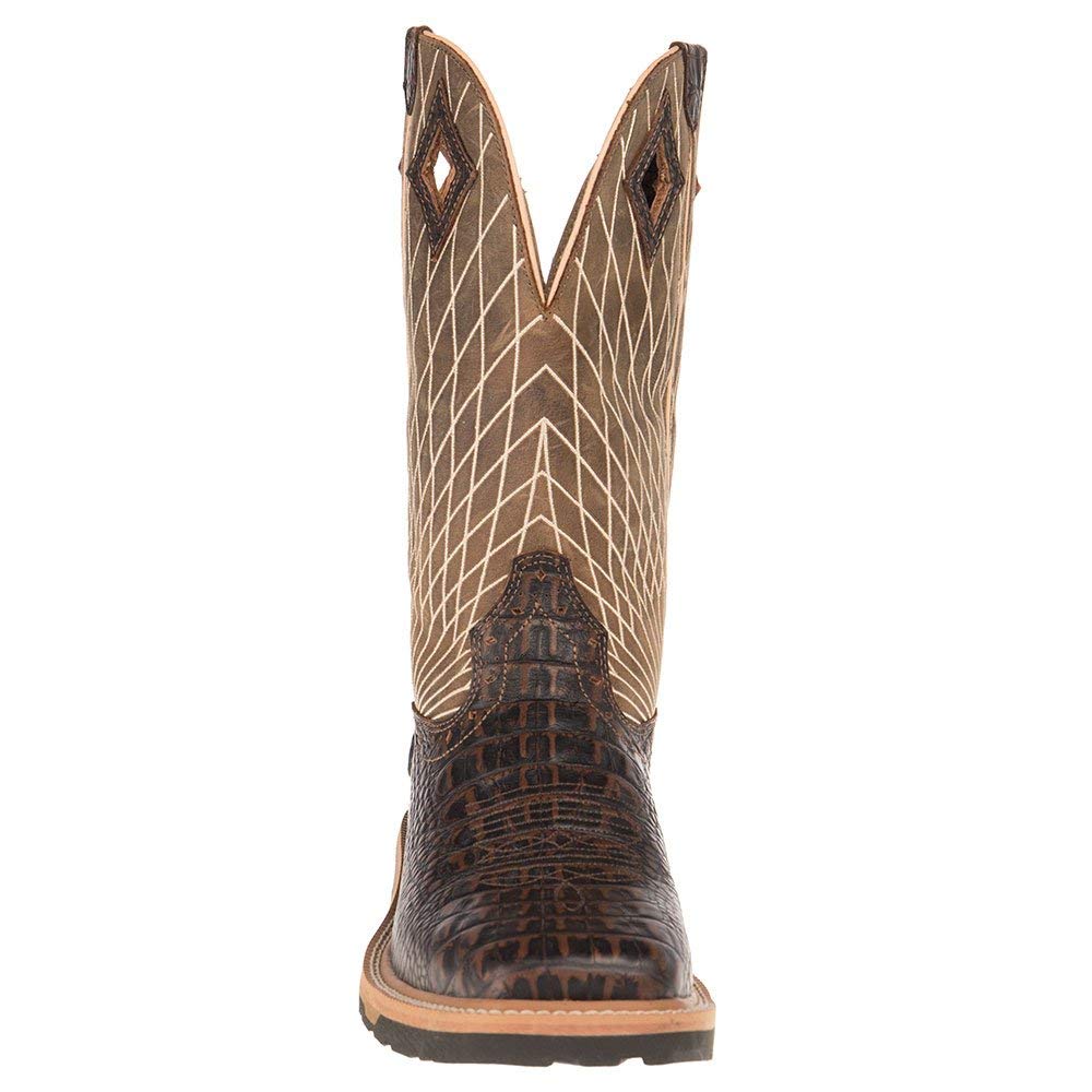 Justin Men's Derrickman Western Work Boot Composite Toe Cognac 12 D(M) US