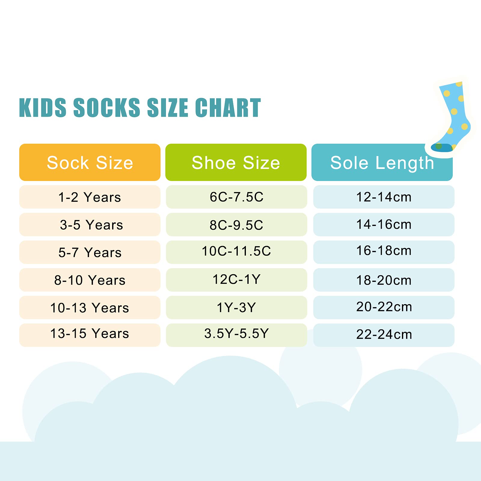Boys Winter Wool Socks Kids Thick Warm Socks Thermal Crew Socks for Boys 6 Pairs 6-8 Years