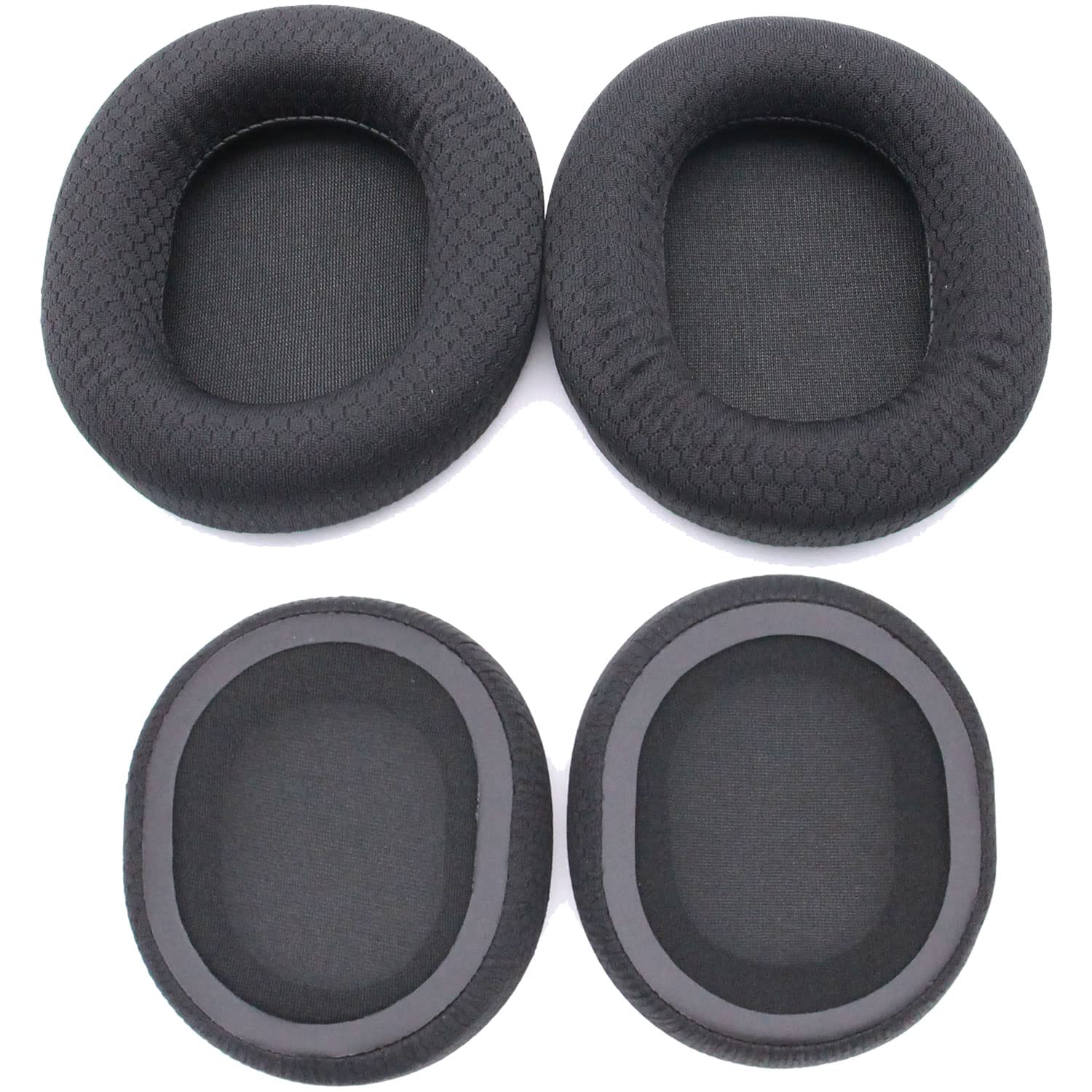 Earpads for SteelSeries Arctis 7 5 3 Replacement Ear Cushion Pads with Protein Leather and Memory Foam for SteelSeries Arctis 7 5 3 Gaming Headphones, A Pair, Black