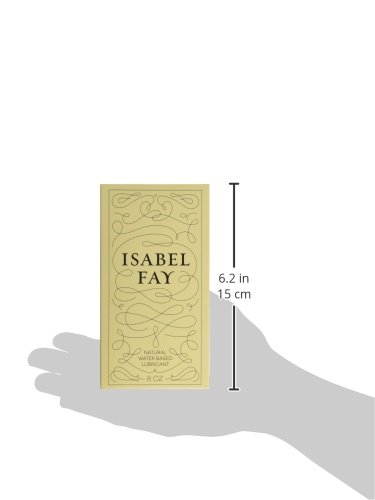 Isabel Fay Natural Water Based Personal Lubricant for Sensitive Skin, No Parabens, No Glycerin, 8 oz