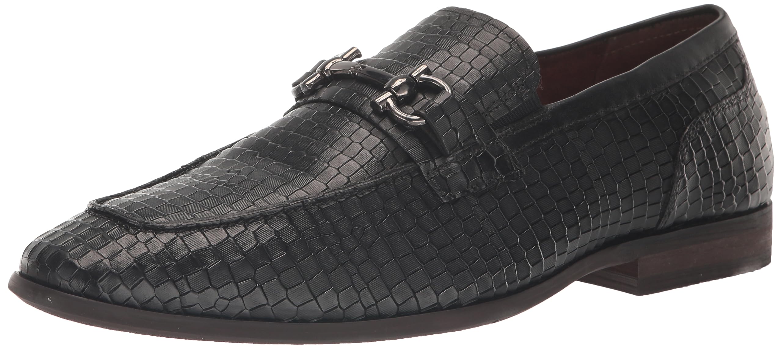 Stacy Adams Men's Feronte Slip On Loafer, Black, 10.5